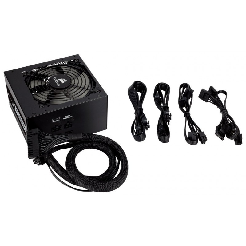 Corsair Tx-M Series Tx550M — 550 Watt 80 Plus Gold Certified Power ...