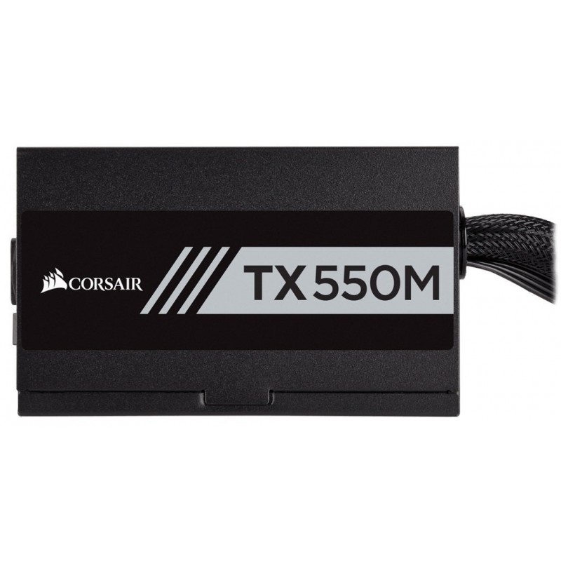 Corsair Tx-M Series Tx550M — 550 Watt 80 Plus Gold Certified Power ...