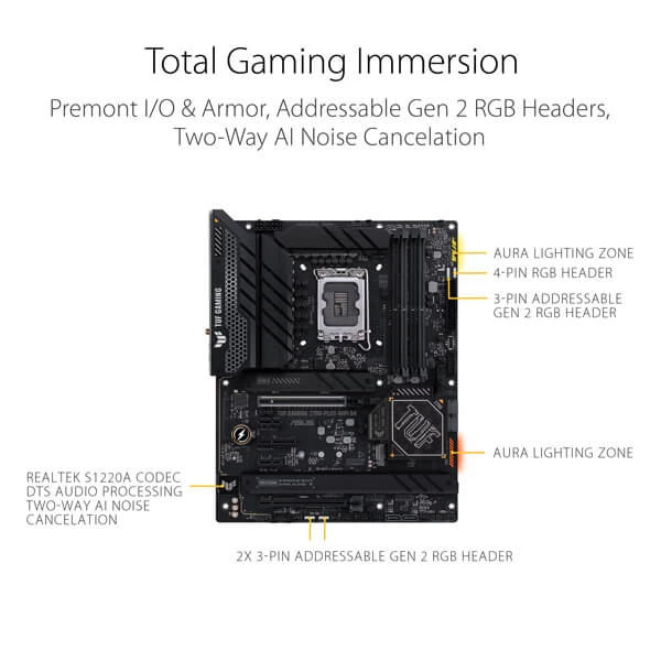 Buy Asus Tuf Gaming Z790-Plus Wifi D4 Atx Motherboard