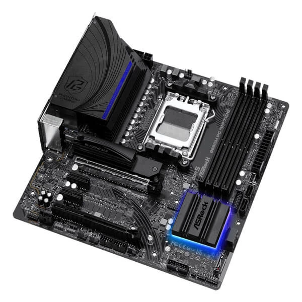 Asrock B650M PG Riptide Am5 Micro Atx Motherboard |PC Studio Asrock B650M PG Riptide Am5 Micro Atx Motherboard |PC Studio