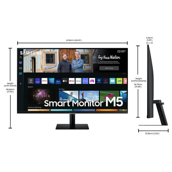Samsung LS27BM500EWXXL 27 Inch M5 Fhd Smart Monitor