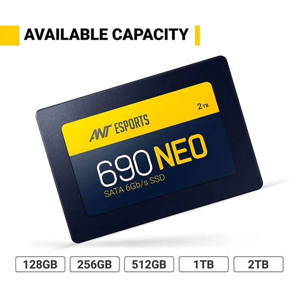 Ant Esports 690 Neo 2Tb Sata Internal Ssd | PC Studio