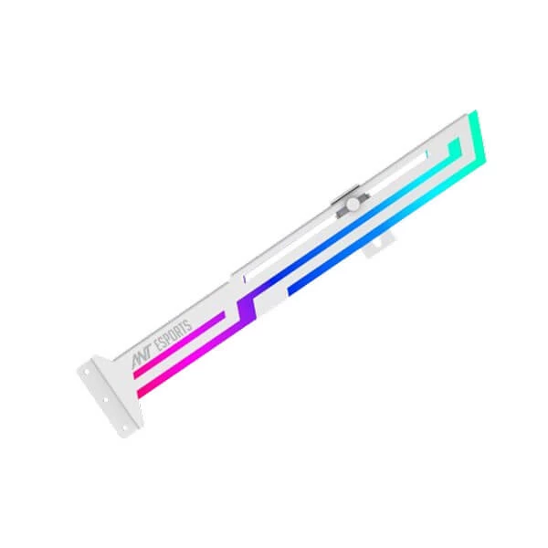 Ant Esports GCB90 Argb Graphics Card Holder White |PC Studio
