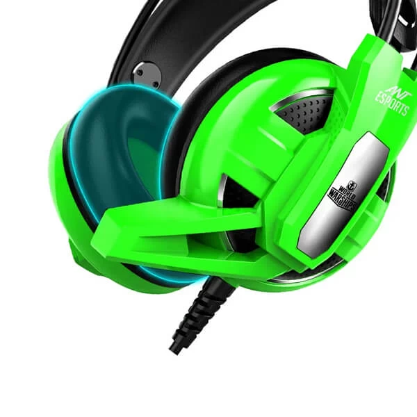 Ant Esports H520W Gaming Headset Green | PC Studio