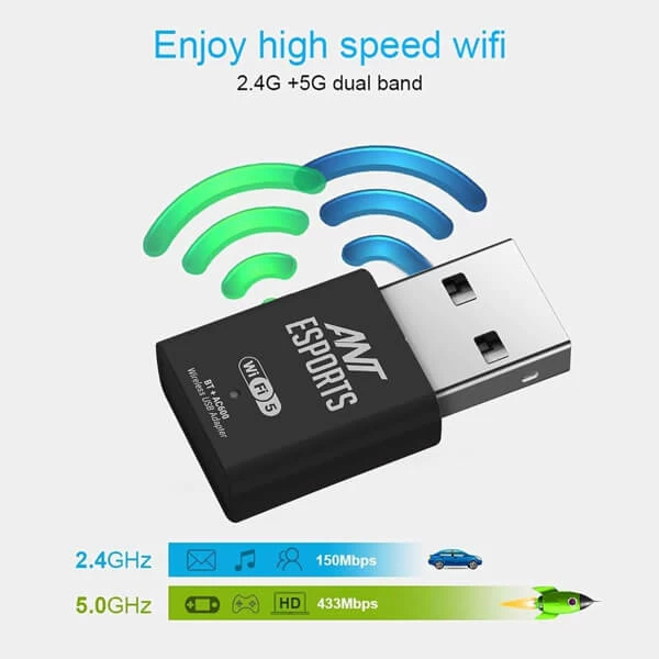 Ant Esports AE600B Wireless USB Adapter | PC Studio