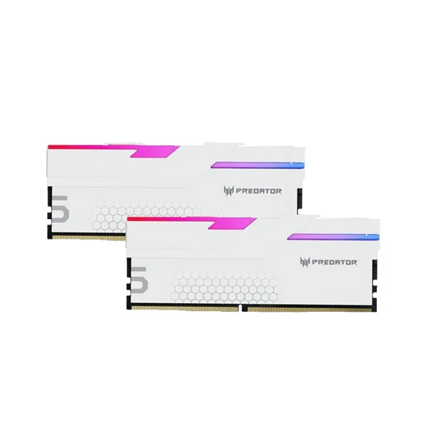 Acer Predator Hermes RGB 48Gb DDR5 7200Mhz Desktop Ram White