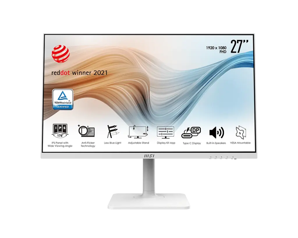 Msi Modern MD271PW 27 Inch 104.61% SRGB Monitor | PC Studio