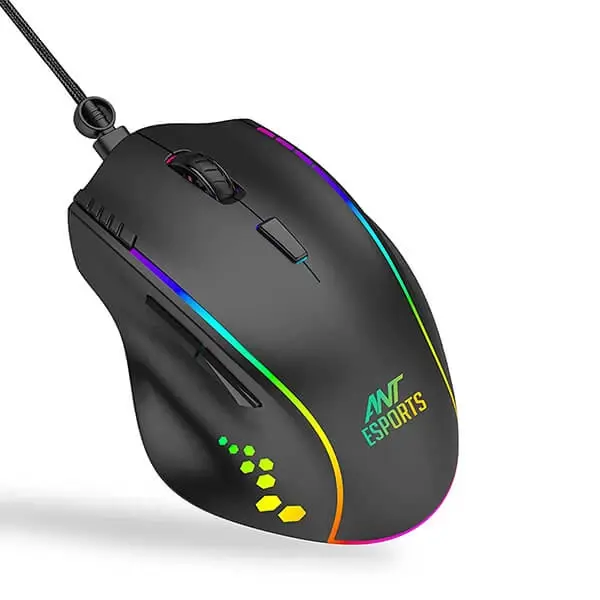 Ant Esports GM600 Rgb Gaming Mouse Black | PC Studio
