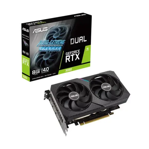 Asus Dual GeForce RTX 3060 8GB Gddr6 Gaming Graphics Card