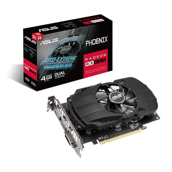 Asus Phoenix Rx 550 Evo 4Gb Gaming Graphics Card | PC Studio