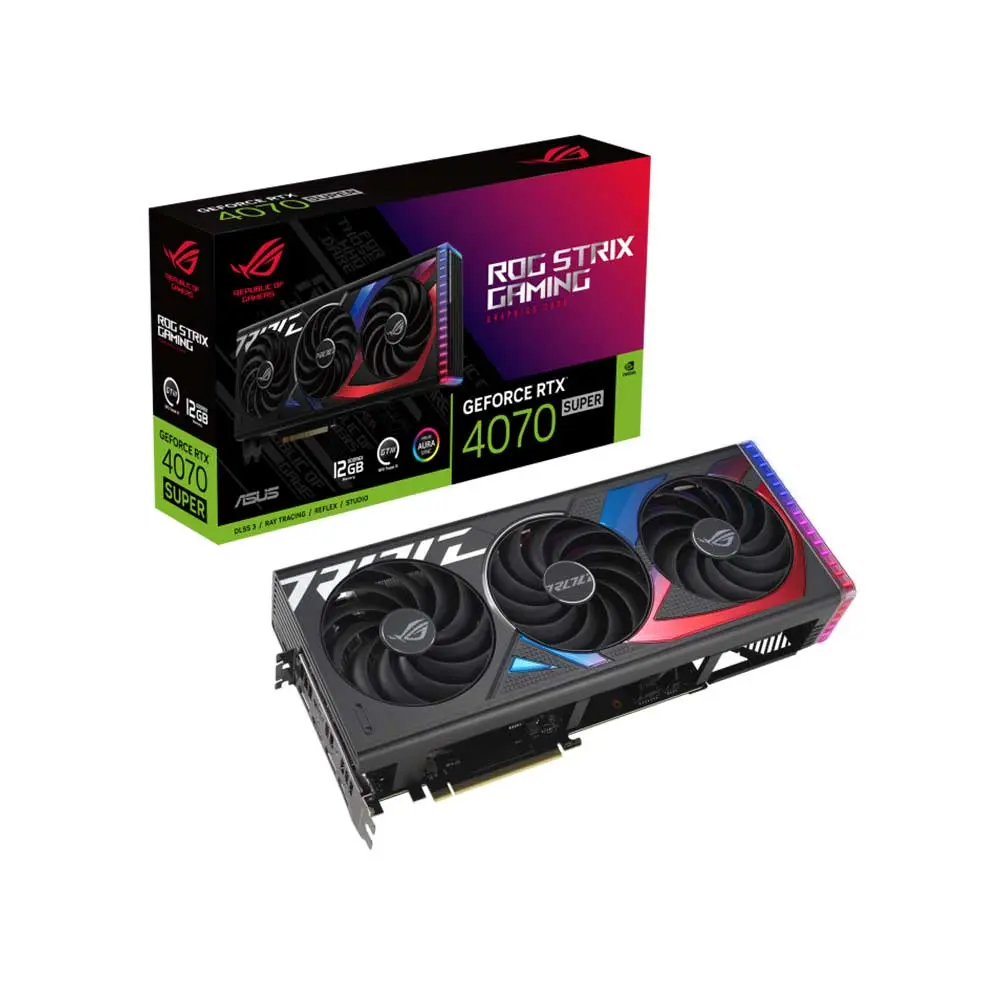 Asus Rog Strix Rtx 4070 Super 12Gb GDDR6X Graphics Card