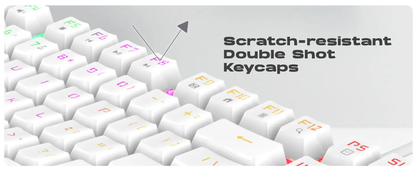 Cosmic Byte Firefly Mechanical Swappable Red Switch Keyboard
