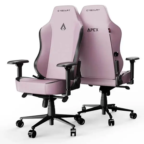 Cybeart Apex Pretty Pink Gaming Chair | PC Studio