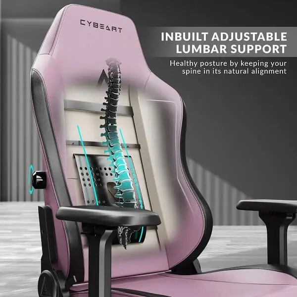 Cybeart Apex Pretty Pink Gaming Chair | PC Studio