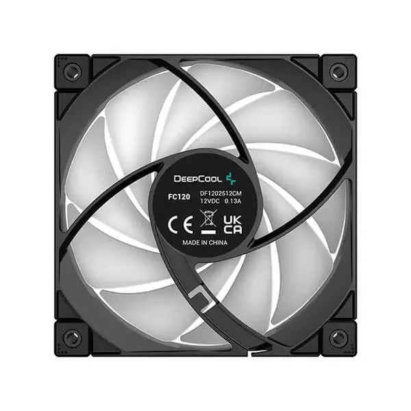 DeepCool FC120 Black ARGB Cabinet Fan Triple Pack