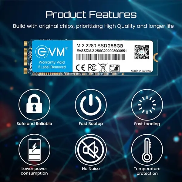 EVM 256GB M.2 Internal SSD | PC Studio