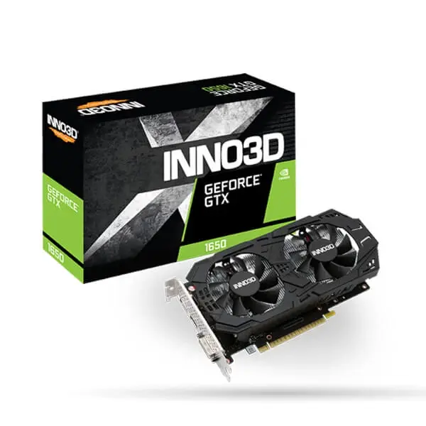 Inno3D Gtx 1650 Twin X2 4Gb Gaming Graphics Card | PC Studio