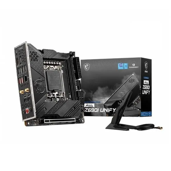MSI MEG Z690I Unify Wifi LGA1700 Mini ITX Motherboard