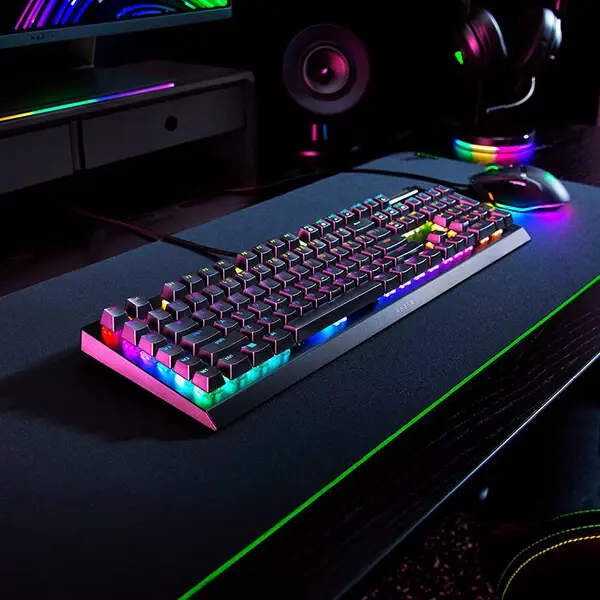 Razer Blackwidow V4 X Gaming Keyboard Yellow Switches