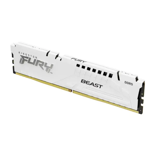 Kingston Fury Beast 16GB White 5200Mhz DDR5 Desktop RAM
