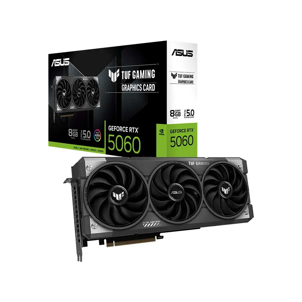 ASUS Tuf Gaming RTX 5060 8GB GDDR7 Graphics Card | PC Studio
