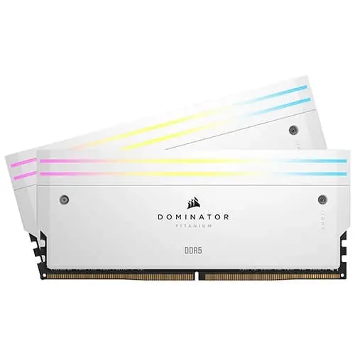 Corsair Dominator Titanium RGB 64GB White 6000MHz DDR5 RAM
