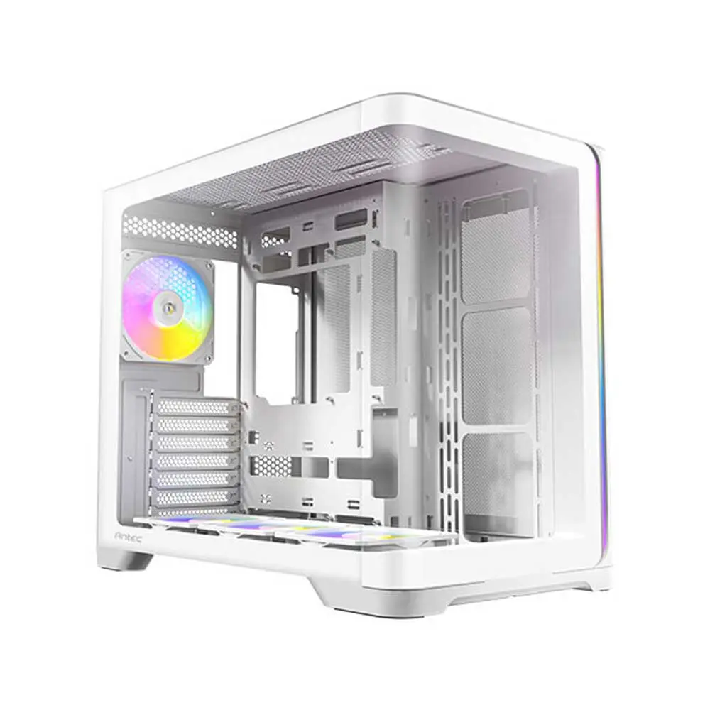 Antec C5 Curve ARGB Mid Tower ATX Cabinet White | PC Studio