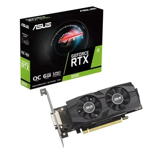 Asus RTX 3050 LP BRK OC 6GB GDDR6 Graphics Card | PC Studio