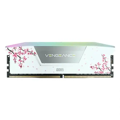 Corsair Vengeance 32GB 16GBx2 DDR5 6000Mhz White Desktop RAM